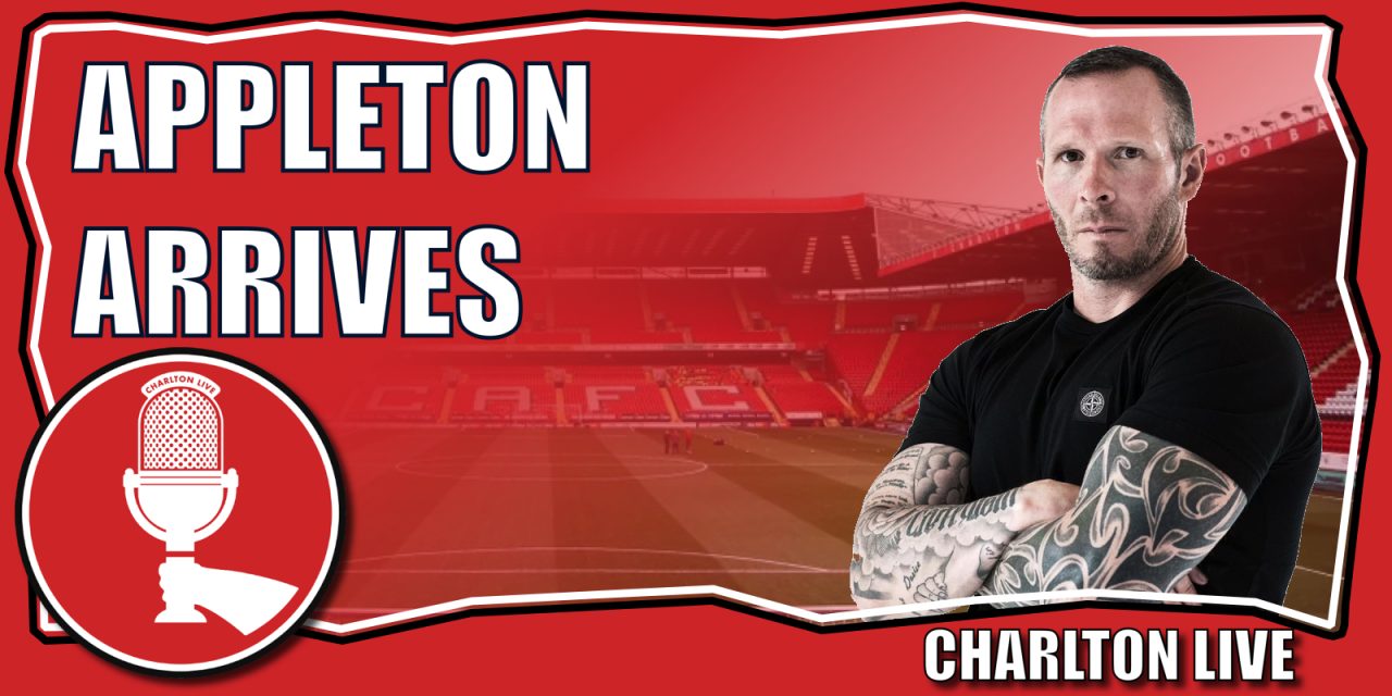 EMERGENCY BROADCAST – MICHAEL APPLETON ARRIVES AS CHARLTON BOSS ...