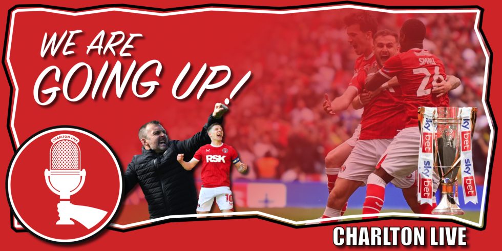 WE ARE GOING UP! CHARLTON ATHLETIC SECURE CHAMPIONSHIP PLACE WITH 1-0 ...