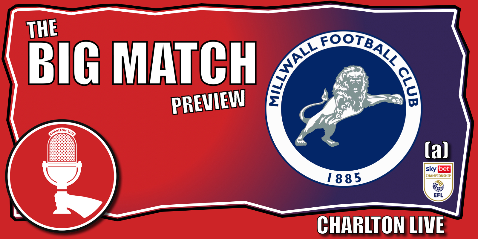 CHARLTON HEAD INTO SOUTH EAST LONDON DERBY WITH MILLWALL AT THE DEN ...